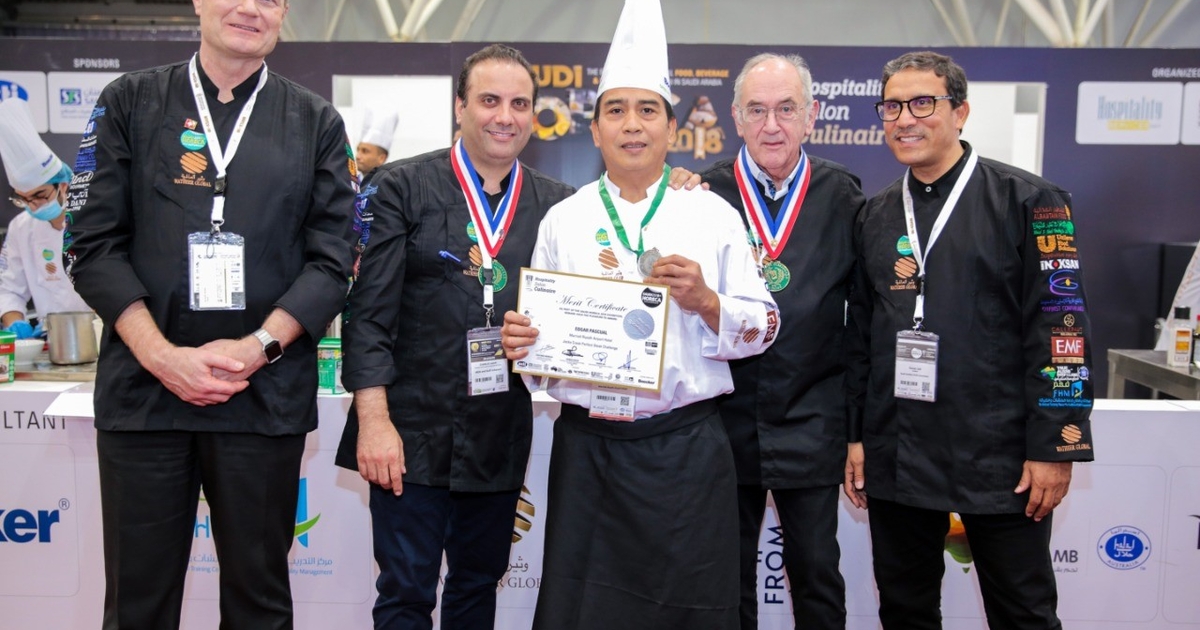 4 Chefs from Riyadh Airport Marriott Hotel Win at Saudi HORECA 2018 ...